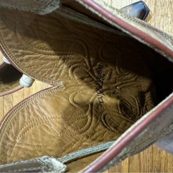 Lucchese | Shoes | Lucchese Patsy Womans 65b Mad Goat Leather Western ...